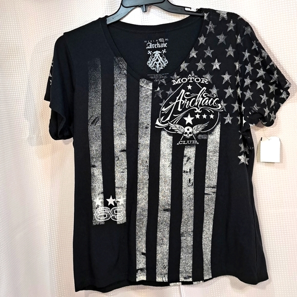 Archaic | Tops | Nwt Archaic Motor Club Sz 2x | Poshmark